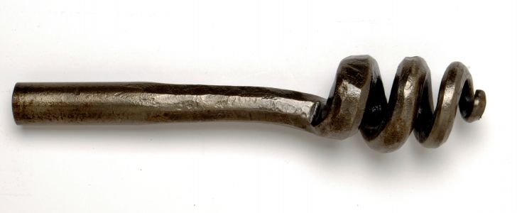 Wrought Iron Finial, Spiral, Small - Winnipesaukee Forge